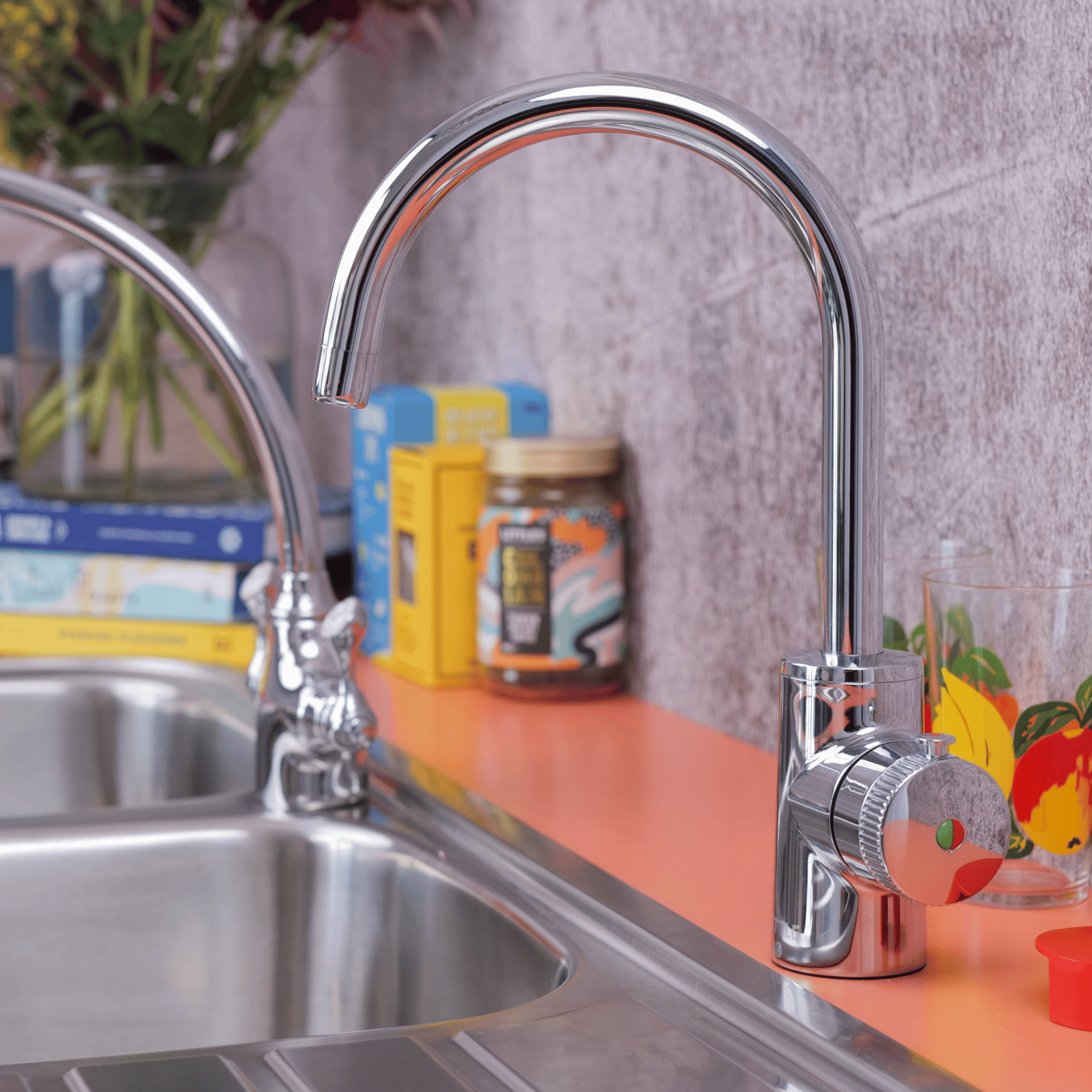 Shop the Qettle 2 in 1 Mini Tap | Boiling Water Kitchen Taps