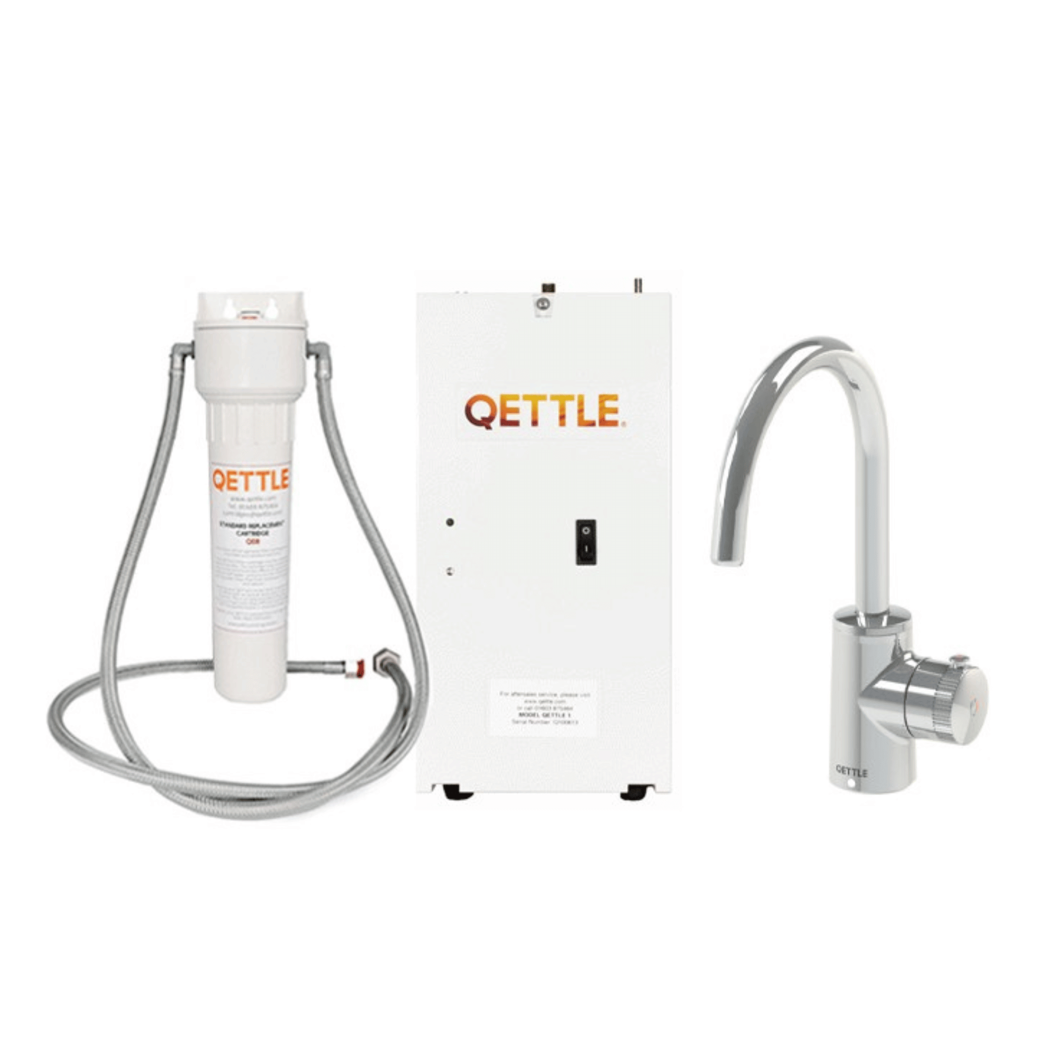 Shop the Qettle 2 in 1 Mini Tap | Boiling Water Kitchen Taps