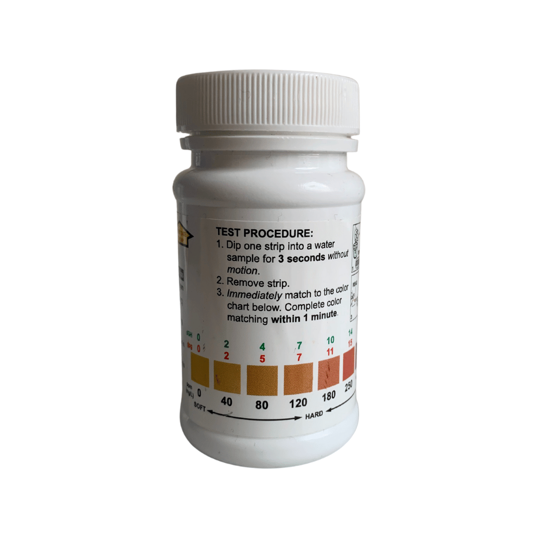 Water Hardness Testing Strips - Test Your Water Hardness PPM